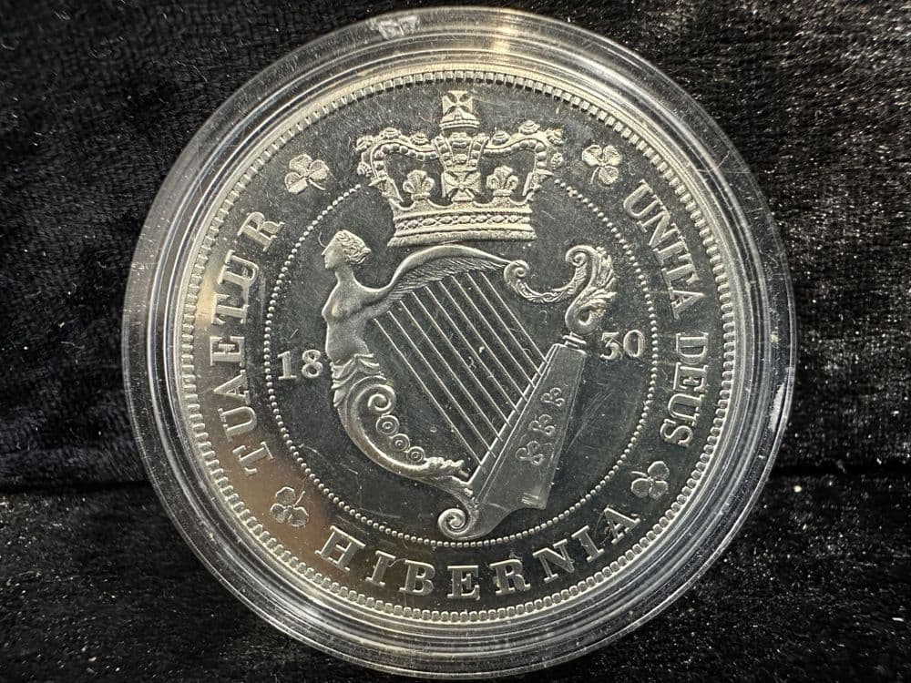 William IV Modern Fantasy Irish Crown Dated 1830 OS894