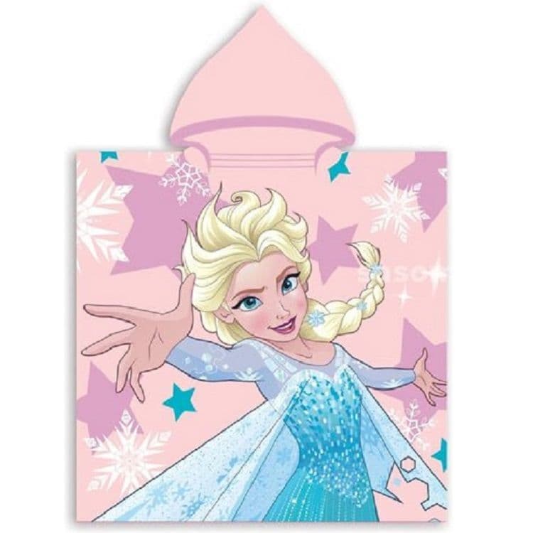 Disney Frozen Mini Poncho Towel Light Pink