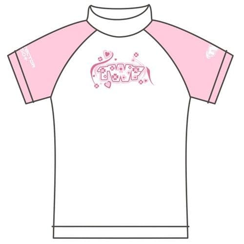 TWF Kids Princess UV Sun Protection Rash Vest UPF 50