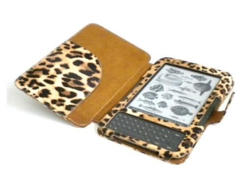 Leopard Print Kindle Keyboard Case