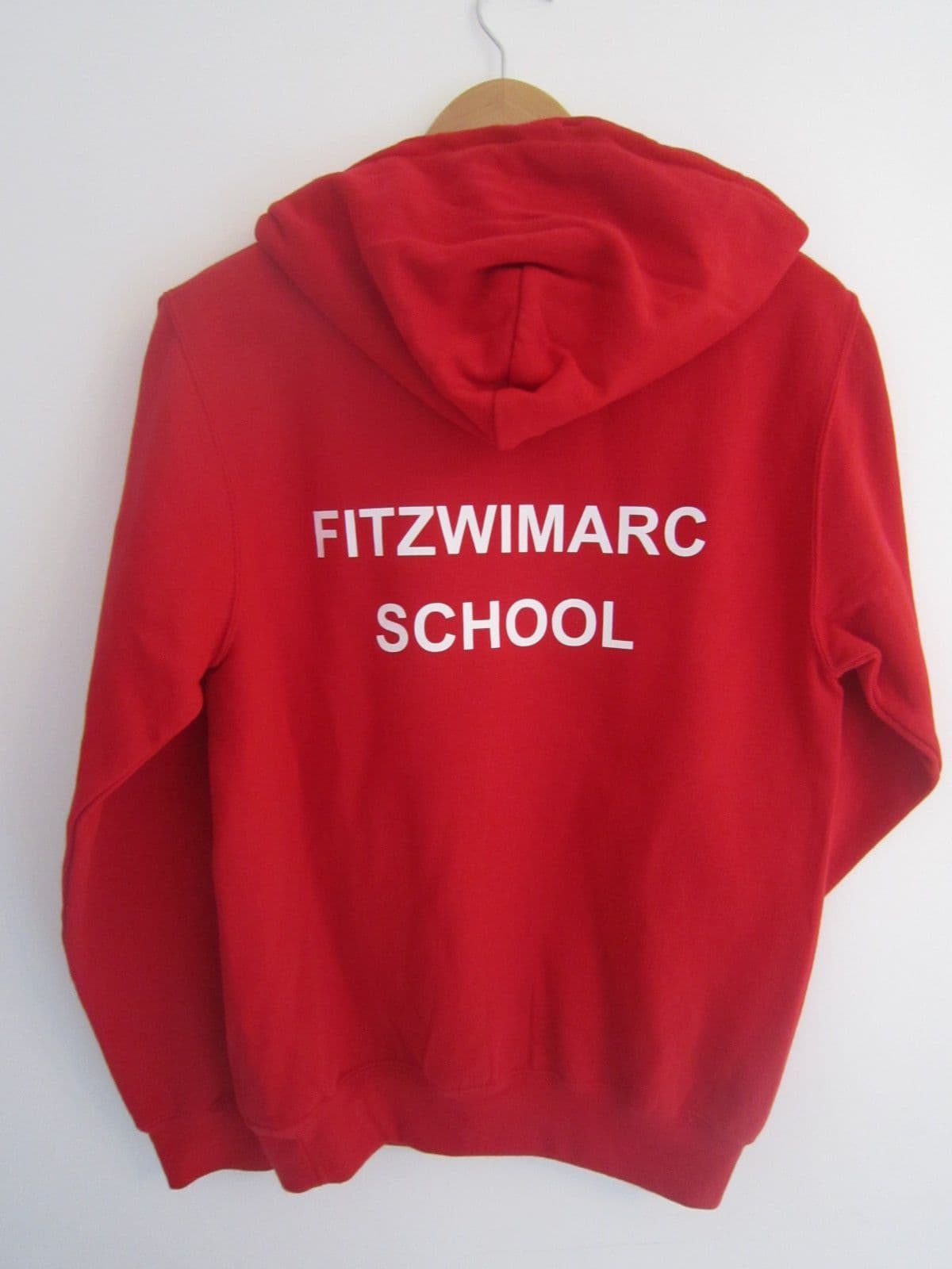 FitzWimarc Hoody - Red - Boys & Girls - WITHOUT PERSONALISATION