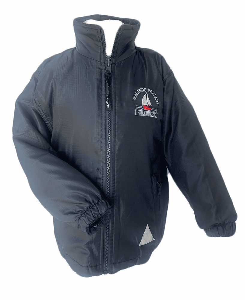 Riverside Reversible Fleece Jacket - Navy