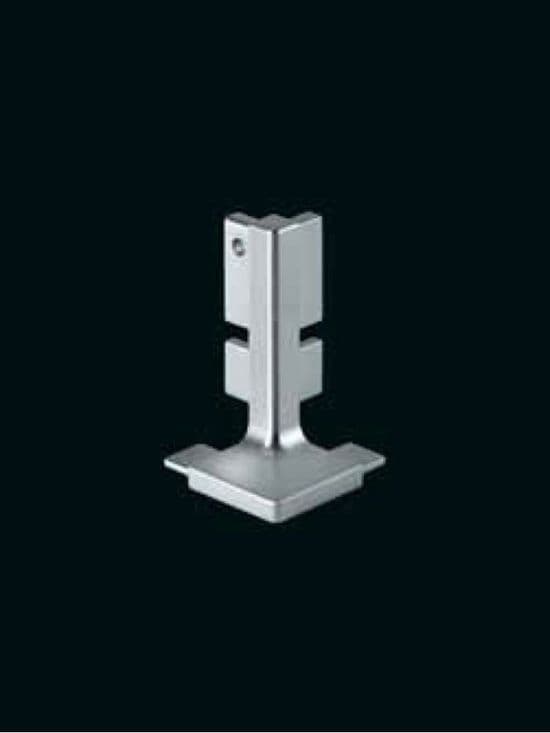 Aluminium top profile, external corner joint 90 degree - Handleless ...
