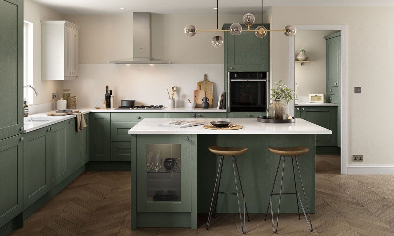Belsay Reed Green Kitchens | Trade Save Kitchens
