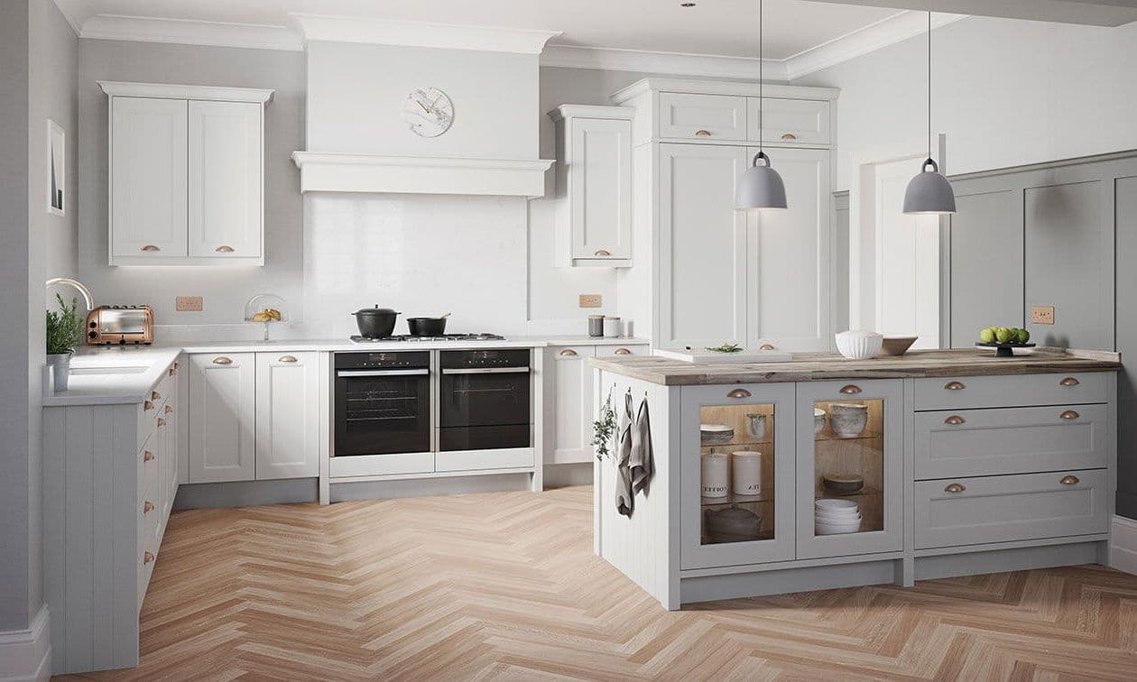 Mornington Beaded Dove Grey Kitchens Online at Trade Prices