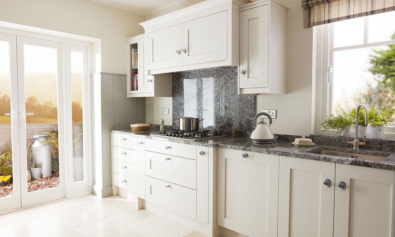 Mornington Shaker Porcelain 800mm Drawer Pack 1 Internal 2 Pan