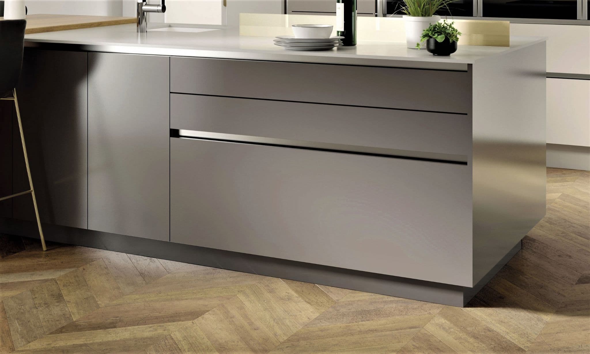 Noto True Handleless Kitchens Online at Trade Prices