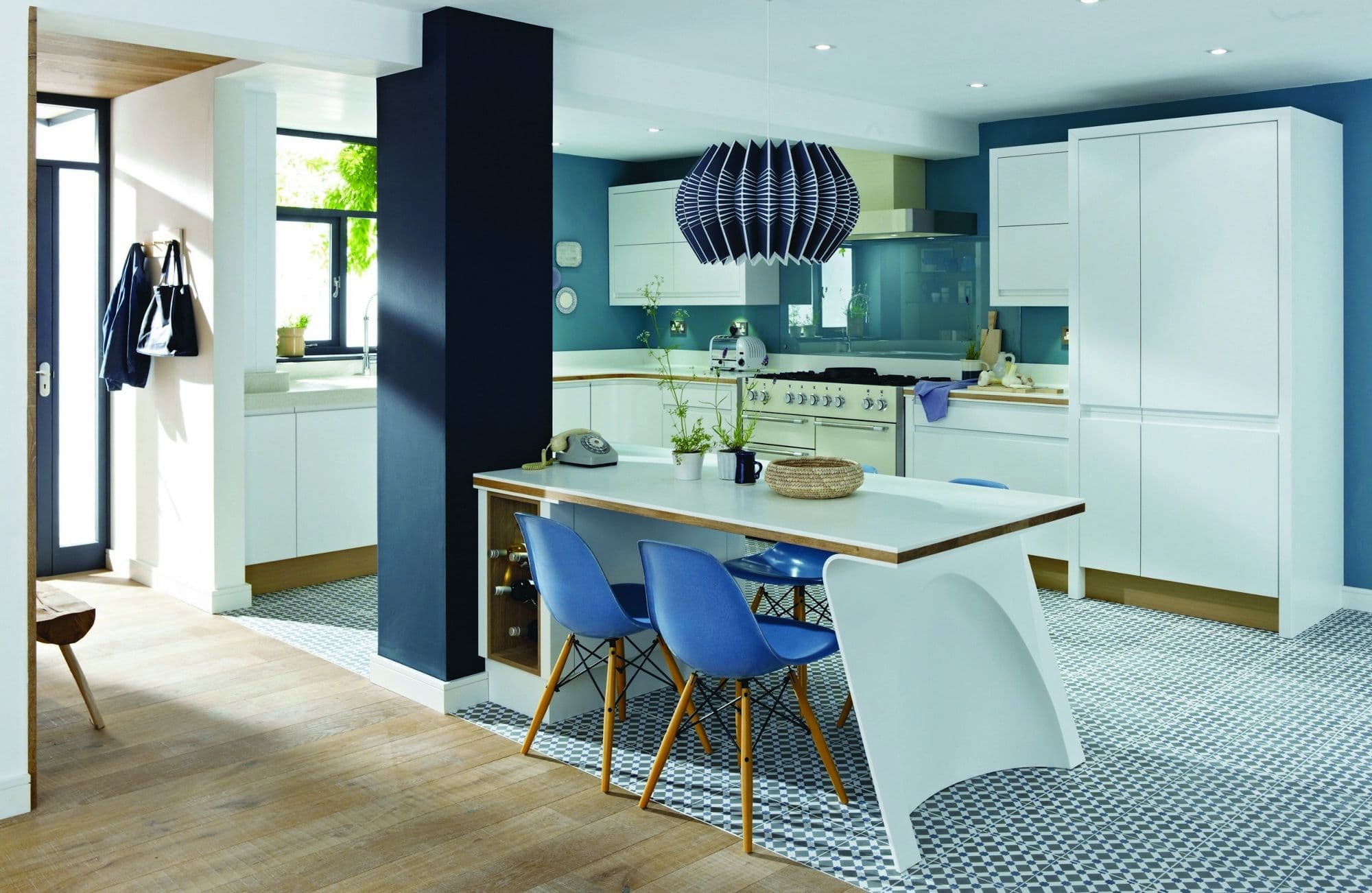 Remo Matt White 500mm Tall Wine Rack Pigeon Hole 2150mm High