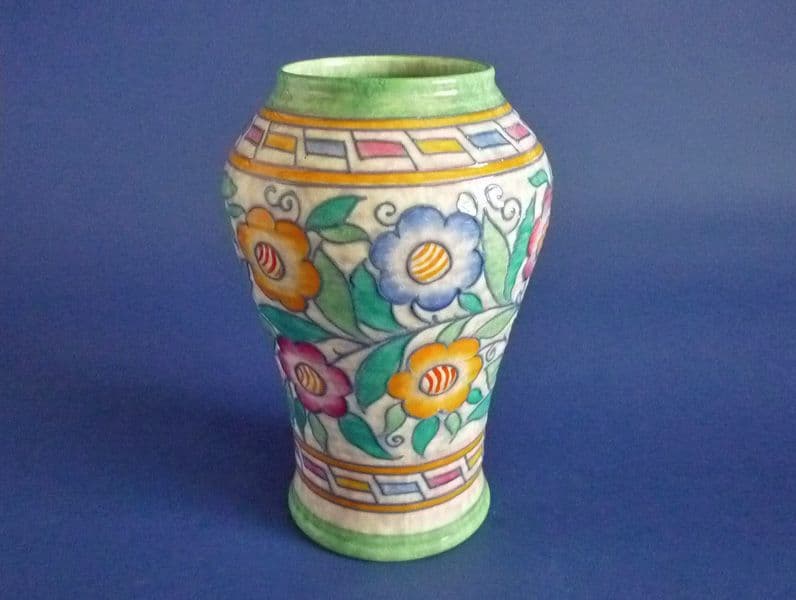 Charlotte Rhead Crown Ducal Caliph Vase c1938 - Pattern 5411 Sold