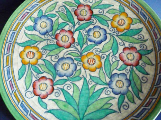 Charlotte Rhead Crown Ducal Caliph Wall Plaque or Charger c1938 ...