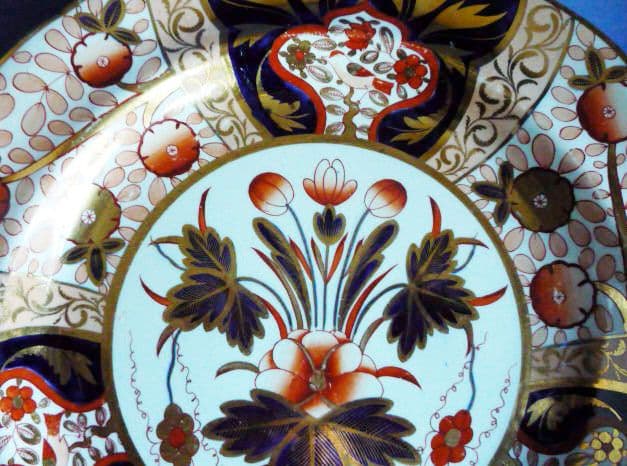 Early Spode Stone China Japan pattern Dinner Plate c1815 Sold