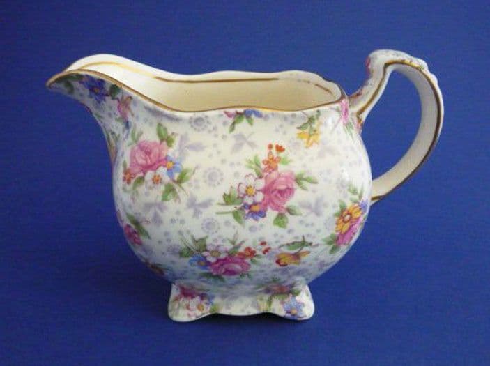 Grimwades Royal Winton Eleanor Chintz Athena Milk Jug c1945 Sold