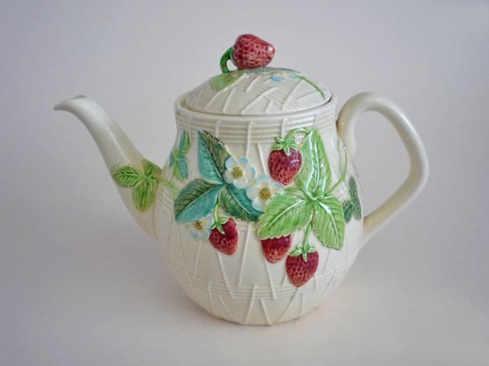 Large Beswick Strawberry Teapot c1950 Sold