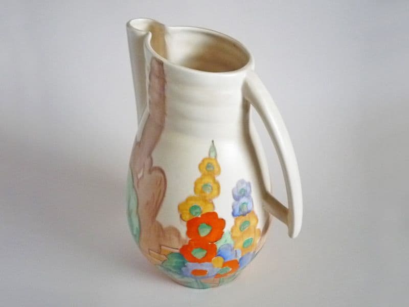 Large Beswick Ware Art Deco Matt Glaze Flower Jug c1930 Sold