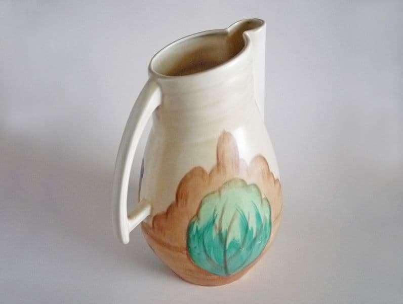 Large Beswick Ware Art Deco Matt Glaze Flower Jug c1930 Sold