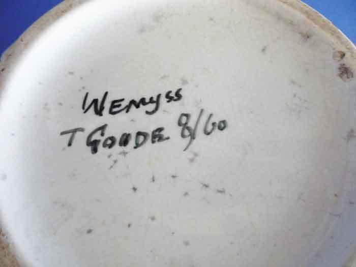 Large Wemyss Ware Cabbage Roses Water Ewer c1920 Sold