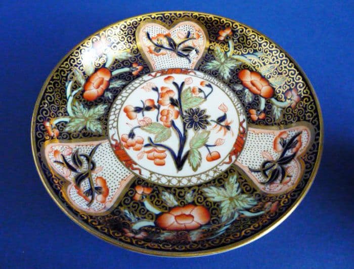 Lovely Antique Davenport Porcelain Imari Pattern Cup and Saucer c1880 1