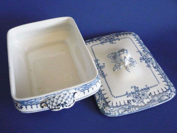 Maling CETEM Ware Formosa Vegetable Tureen c1900