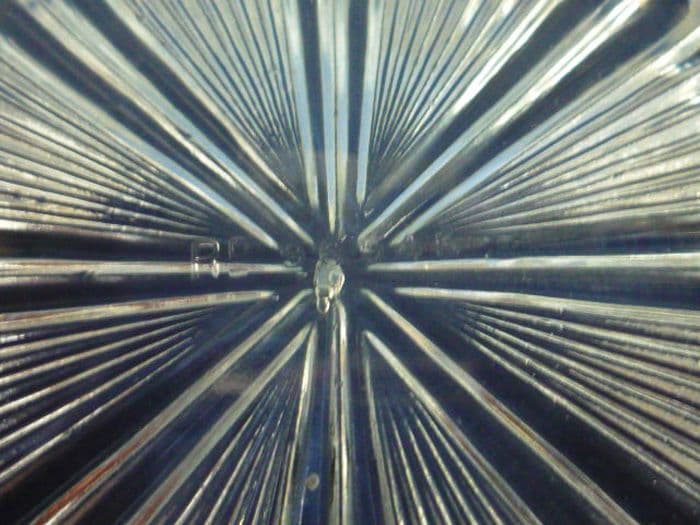 Rare Davidson s Moonshine Glass Richelieu Round Dish c1890