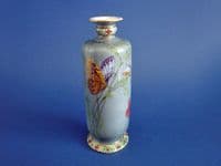 Rare Maling Cetem Ware Butterfly Vase c1915