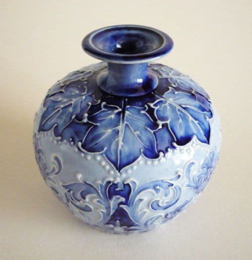Rare Moorcroft Macintyre Florian Ware Dianthus Miniature Vase c1900 Sold