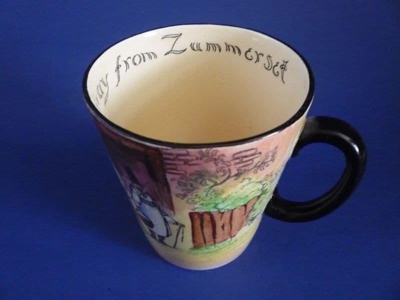 Rare Royal Doulton Gaffers Mug D4210 - Signed Noke c1930