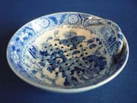 Rare Spode India Pattern Pearlware Milsey or Strainer c1815