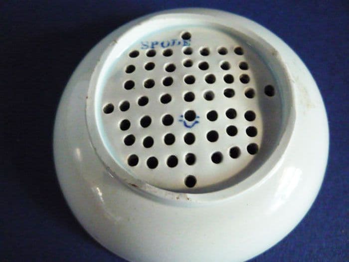 Rare Spode India Pattern Pearlware Milsey or Strainer c1815