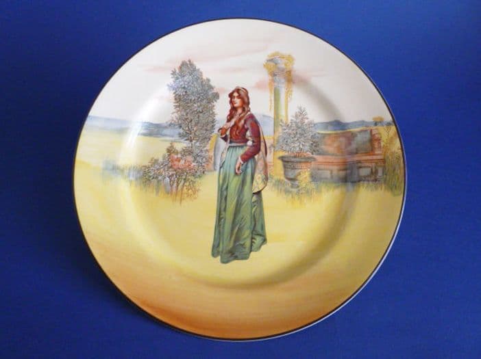 Royal Doulton Shakespearean Characters Juliet Series Ware Rack Plate ...