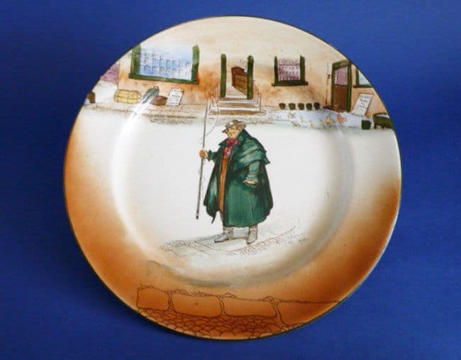 Royal Doulton Tony Weller Dickens Ware Series A Large Rack Plate D2973 ...