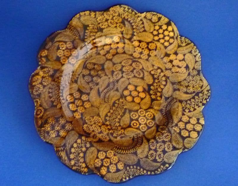 Scott Brothers Southwick Pottery Sunderland Paisley Plate c1850 Sold
