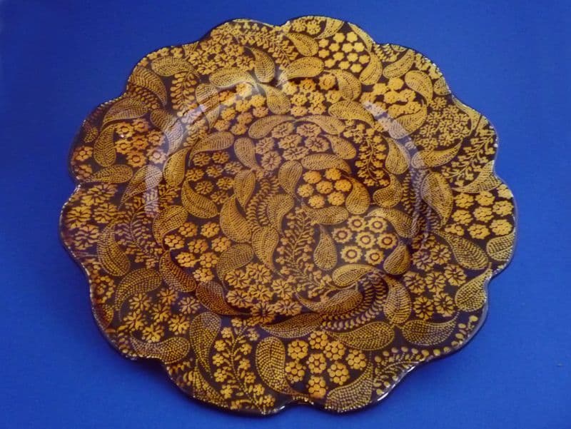 Scott Brothers Southwick Pottery Sunderland Paisley Plate c1850 Sold