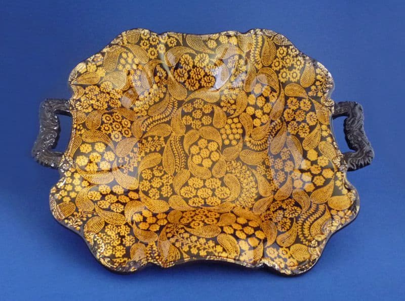 Scott Brothers Southwick Pottery Sunderland Paisley Serving Dish c1850 ...