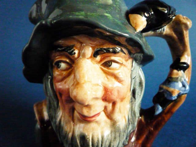 Small Royal Doulton Rip Van Winkle Character Jug D6463
