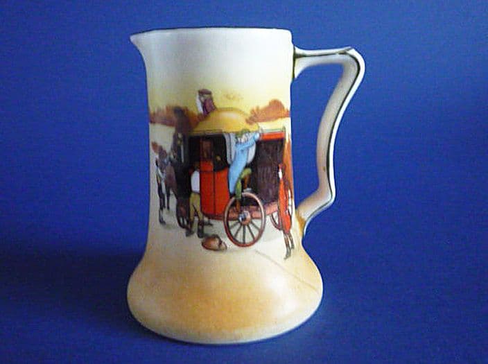 Small Royal Doulton Series Ware Bone China Coaching Days Rocket Jug by ...