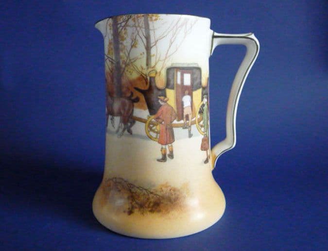 Superb Royal Doulton Series Ware Bone China Coaching Days Rocket Jug by ...