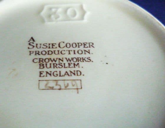 Superb Susie Cooper Crown Works Pottery Crescents Large Paris Jug c1958 ...