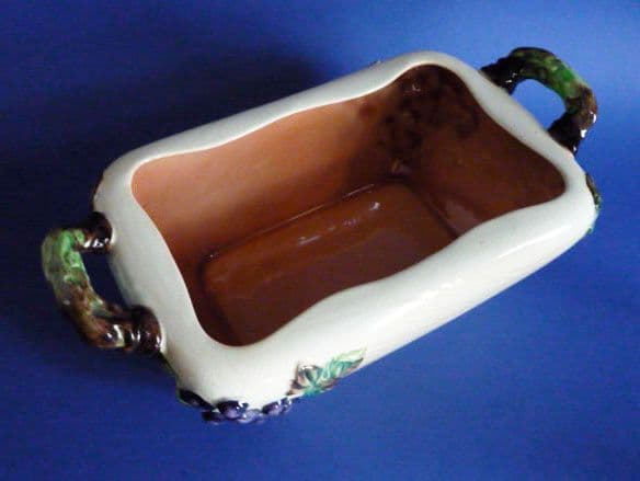 Unusual Carlton Ware Grape Pattern Rectangular Dish c1950