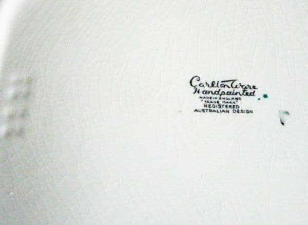 Unusual Carlton Ware Grape Pattern Rectangular Dish c1950