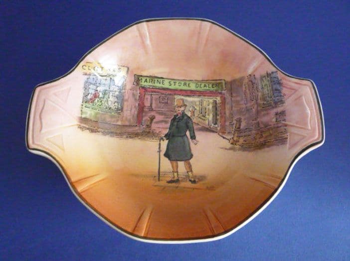 Vintage Royal Doulton Series A Dickens Ware Mr Micawber Dish D6327 c1949