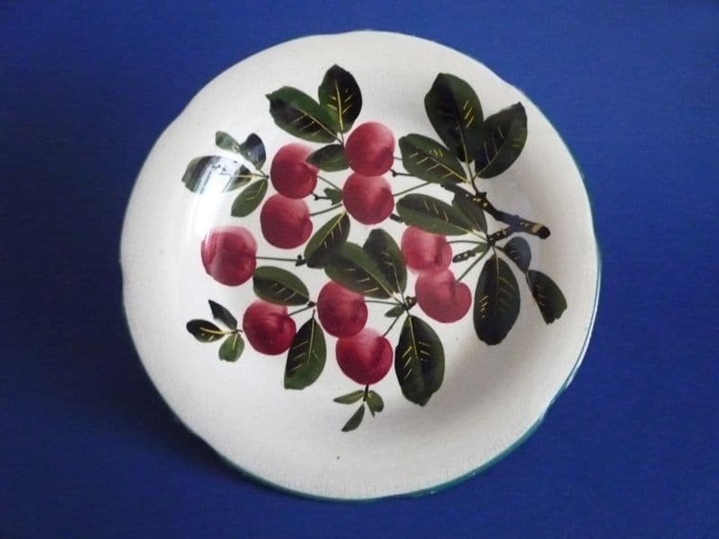 Wemyss Ware Cherries Gordon Dessert Plate c1890 Sold