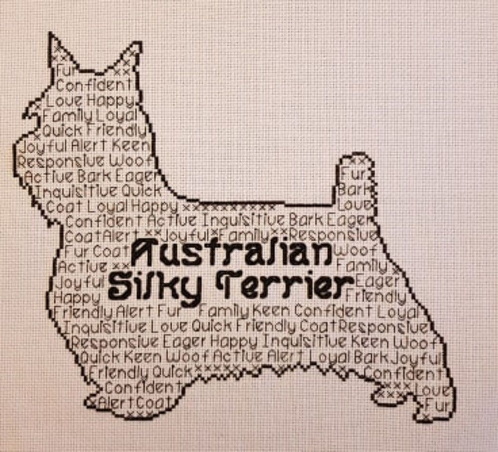 Australian Silky Terrier In Words