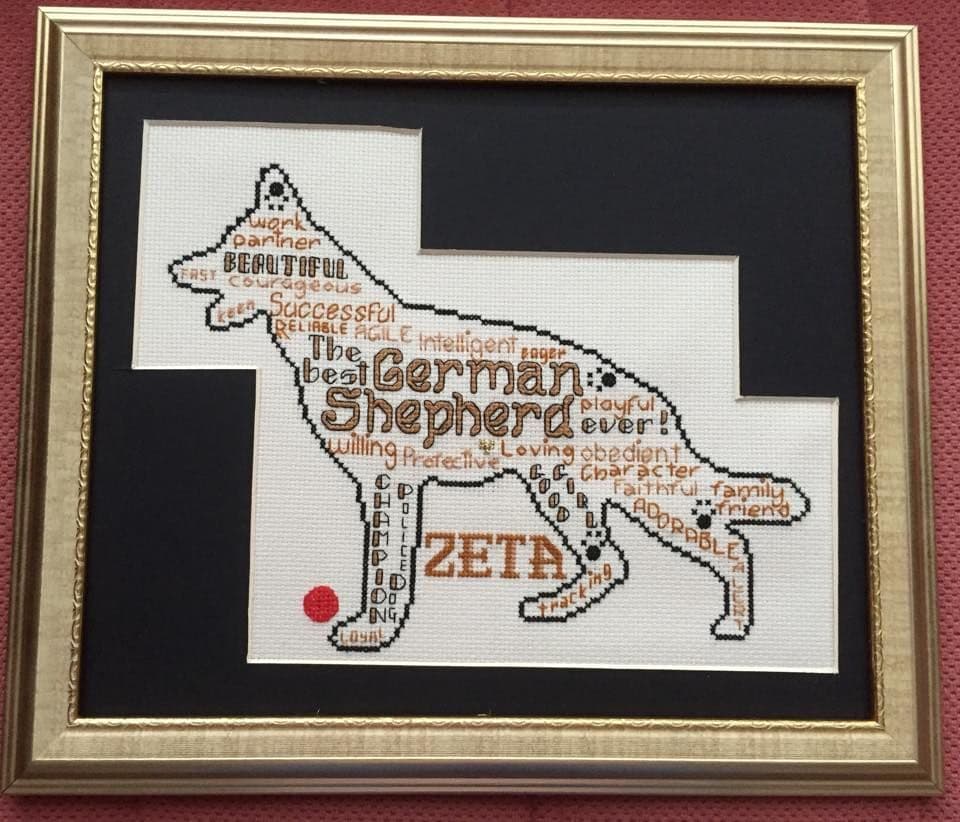 German Shepherd In Words