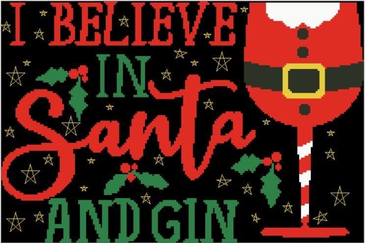 Santa and Gin