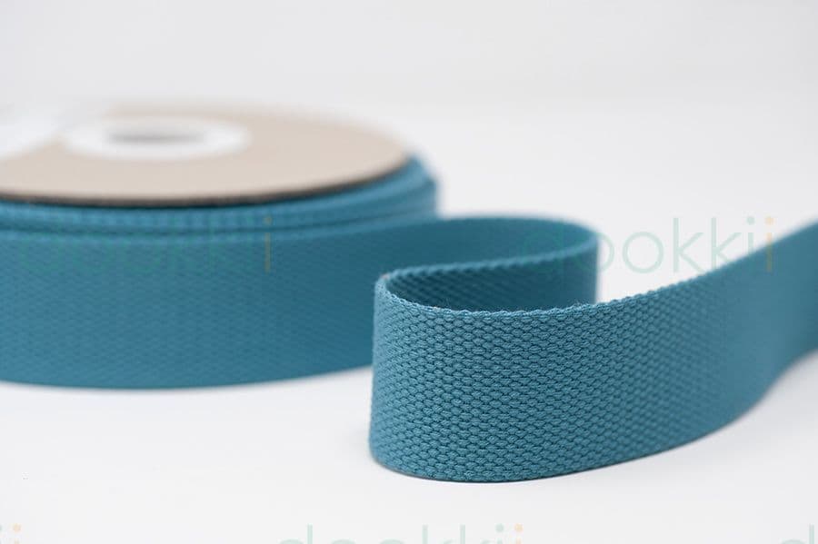 40mm webbing - antique blue
