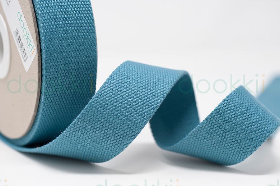 40mm webbing - antique blue