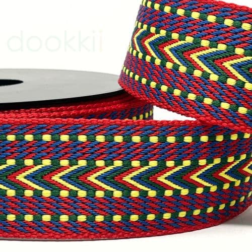 50mm Arrow Weave Webbing