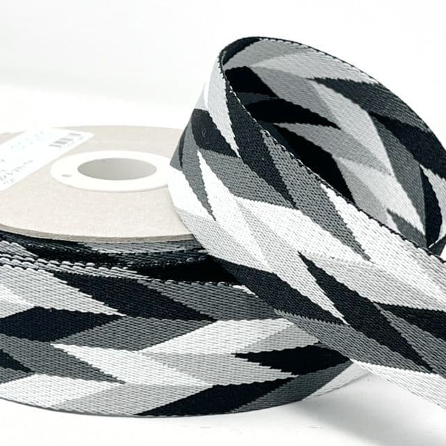 50mm Chevron Webbing - Mono