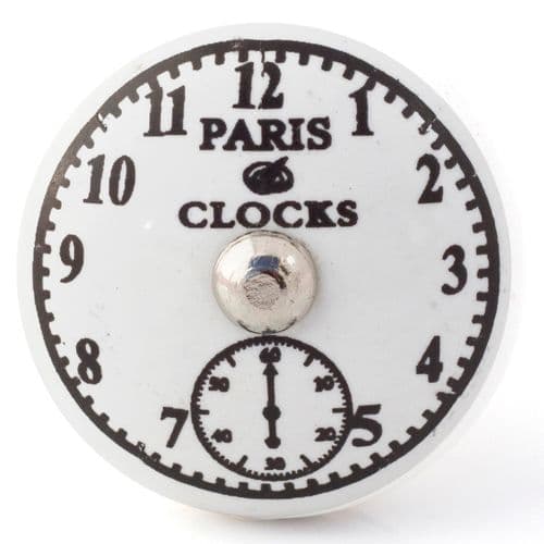 Flat Paris clock knob