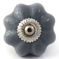 Grey melon knob